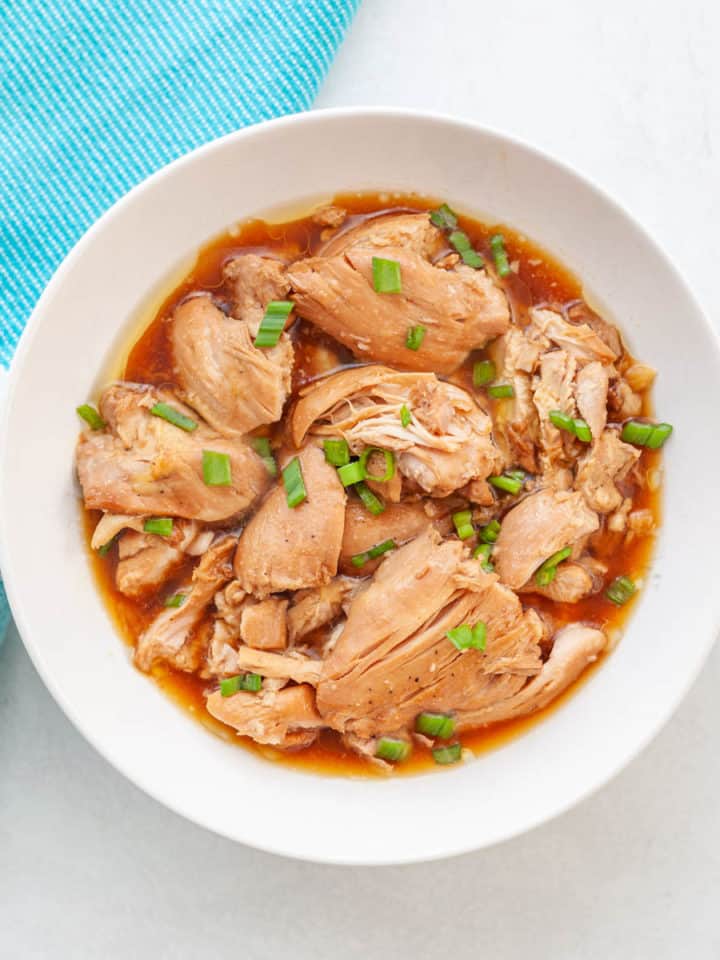 Tender Boiled Chicken Thighs (fresh or frozen) - Kitchen Skip