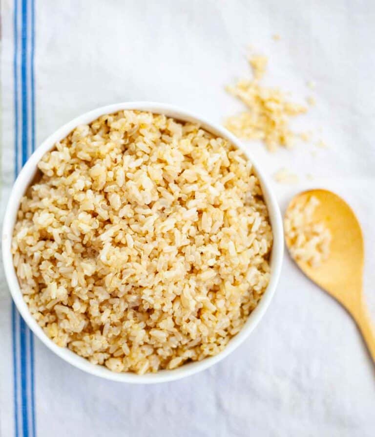 Brown Rice with Quinoa (Instant Pot) - Kitchen Skip