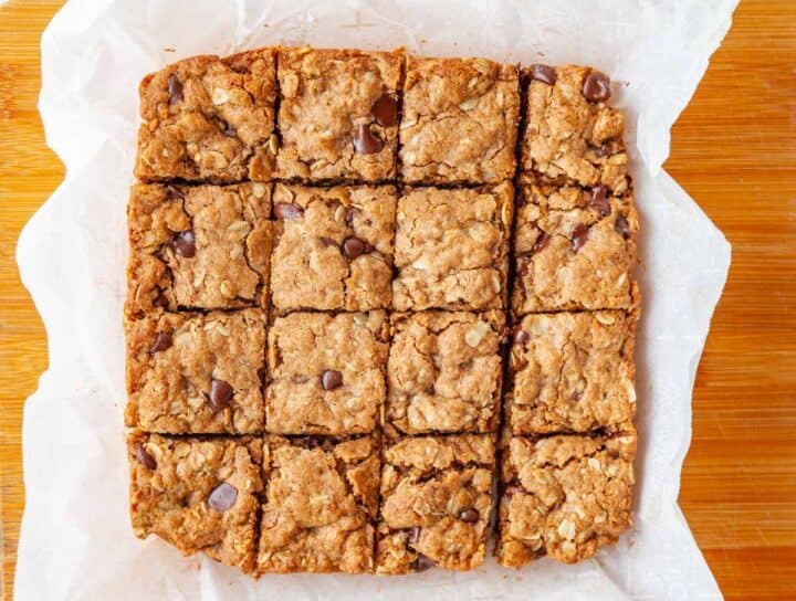 Almond Butter Bars - Kitchen Skip